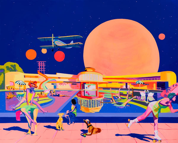 Eclipse Season original artwork by Ruth Mulvie | Enter Gallery