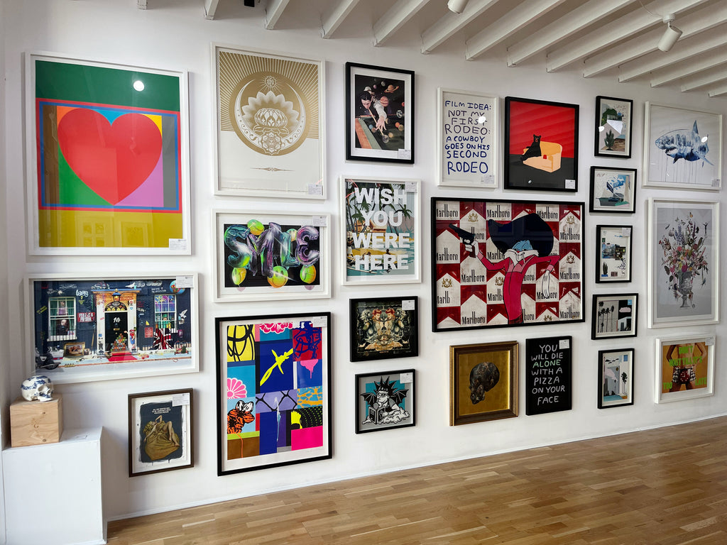 What happens when your artwork goes to the framers? – Enter Gallery