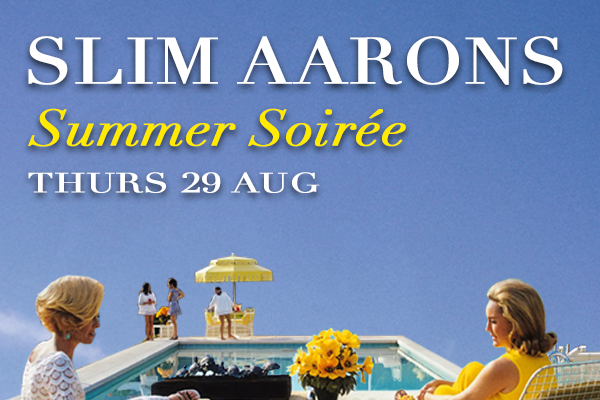 29th August: Slim Aarons Summer Soiree | Enter Gallery