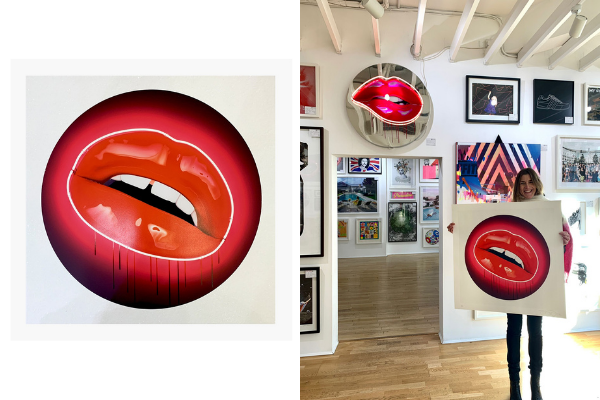 AMPED Neon | Sara Pope print available exclusively at Enter Gallery