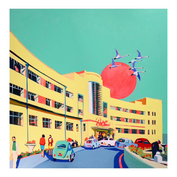Butlins limited edition art print by Ruth Mulvie | Enter Gallery