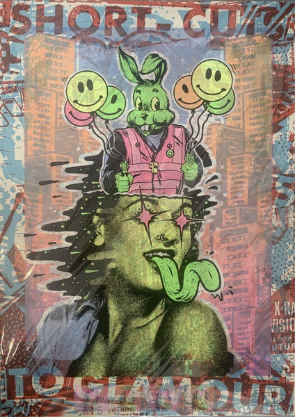 See Into the Future original art print by Ben Rider | Enter Gallery