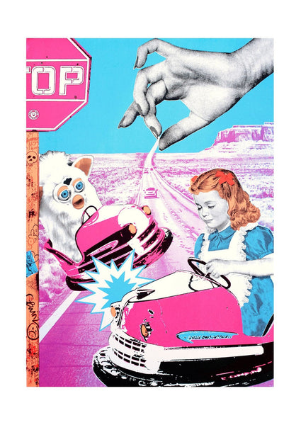 BUMP! art print by The Cameron Twins | Enter Gallery