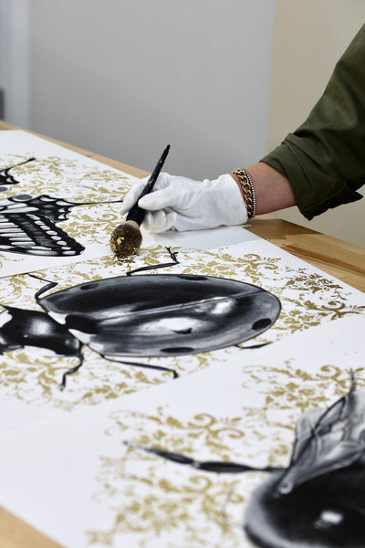 Butterfly II, 22ct Gold Edition by Elizabeth Waggett | Enter Gallery