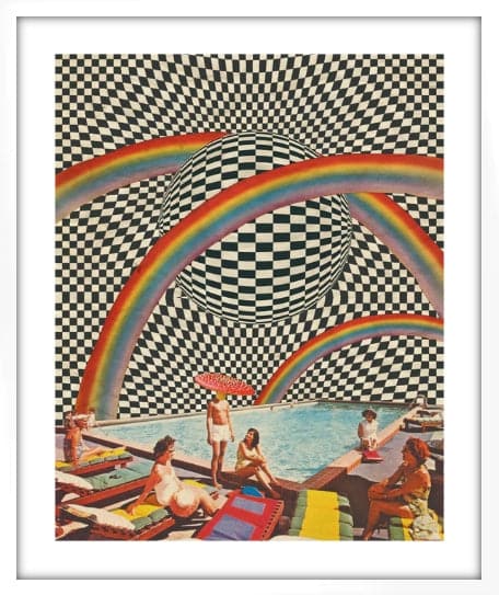 Framed Mush Head art print by Mariano Peccinetti | Enter Gallery