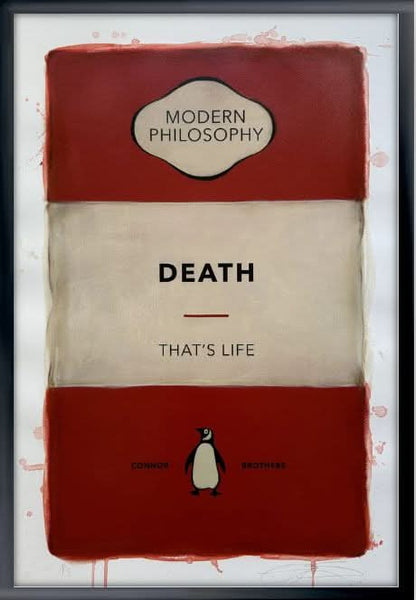 Framed Death limited edition art print by The Connor Brothers | Enter ...