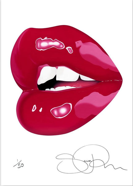 Carmine limited edition art print by Sara Pope | Enter Gallery