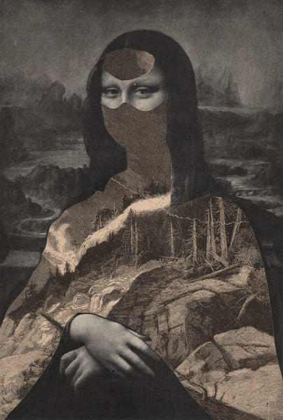 Silent Figure With Landscape, Woman With Wounded Mountain By OjeRum ...