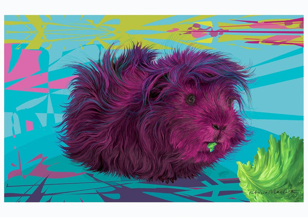 Phosphorescent Lettuce, Guinea Pig by Patricia MacCarthy | Enter Gallery.