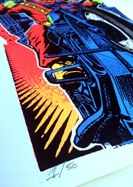 Super Jesus art print by Ben Rider | Enter Gallery