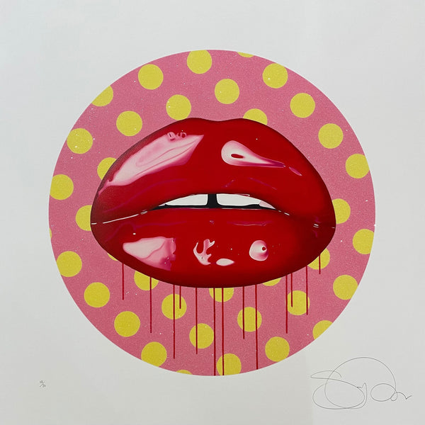 Paris Pink, Diamond Dust art print by Sara Pope | Enter Gallery