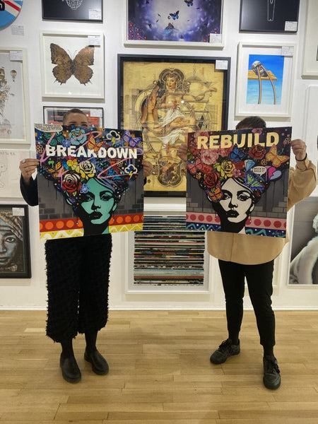 Rebuild limited edition art print by Copyright | Enter Gallery