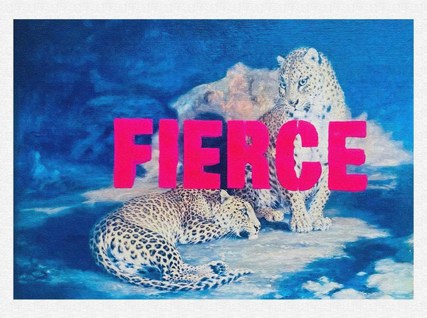 Fierce limited edition art print by Hannah Shillito | Enter Gallery