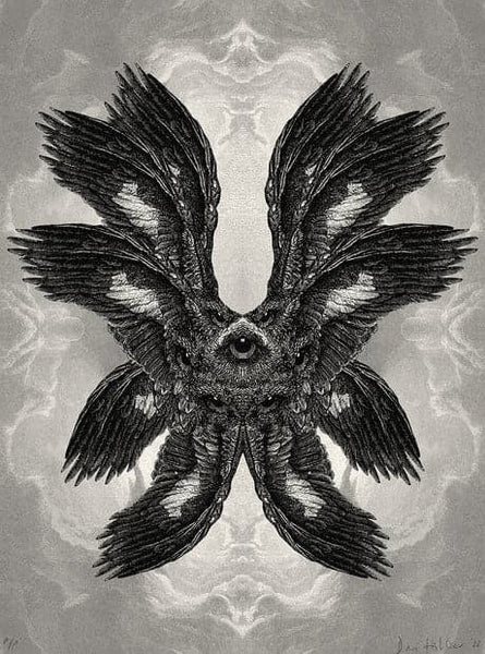 Seraphim II limited edition art print by Dan Hillier | Enter Gallery